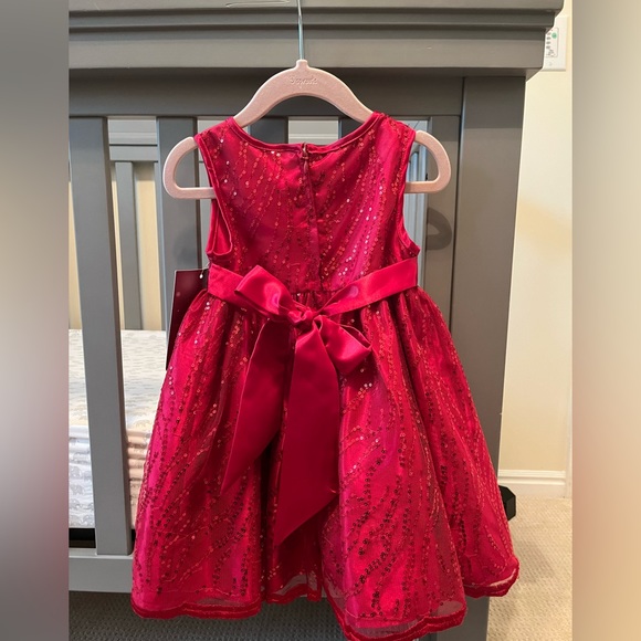 Princess Faith | Dresses | Princess Faith Red Sequin Formal Dress In 2t ...